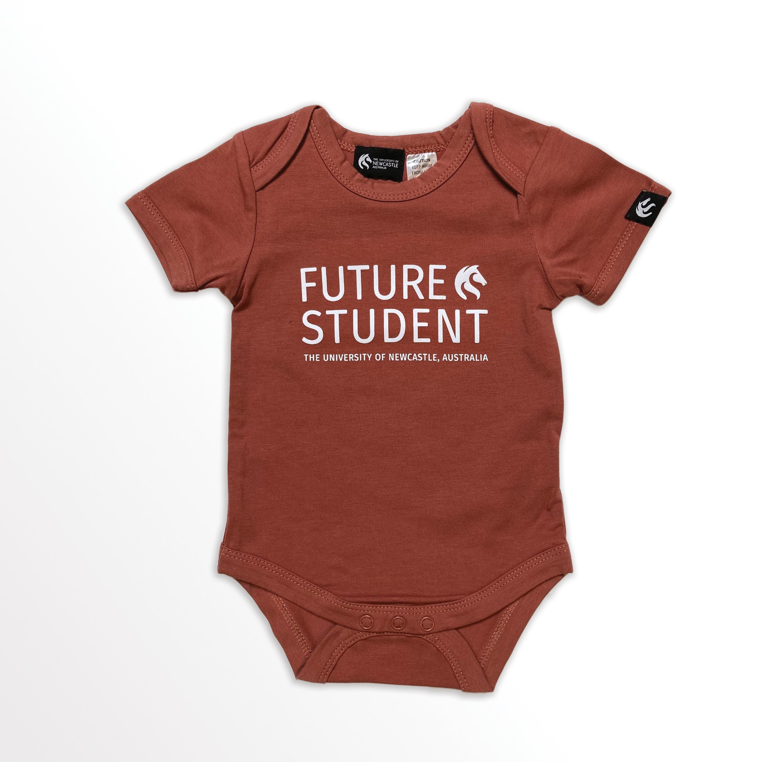 BABY ROMPER - RUST – The Shop - The University of Newcastle